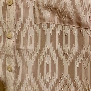 New York & Company | Tops | Light Pink Button Down Blouse In Medium ...